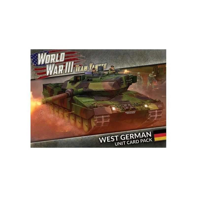 WWIII: West German Unit Cards (51x Cards) -- Preorder