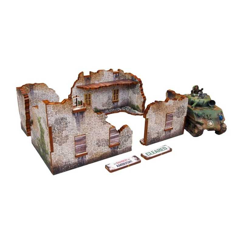 WW2 Normandy Achtung Panzer Ruins 2 (Prepintado)