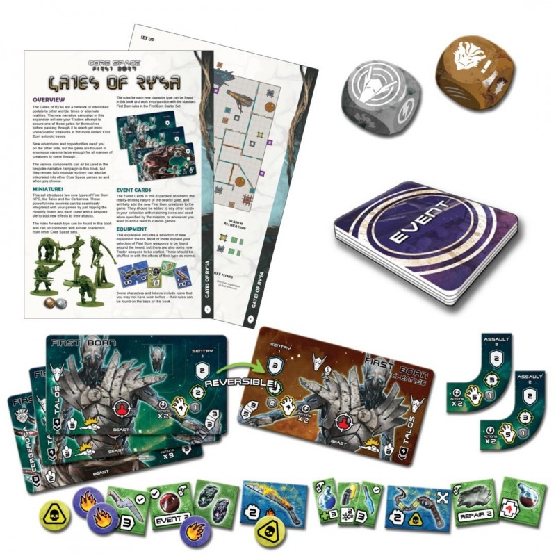 Core Space First Born Starter Set + Gates of Ry'sa Expansion (Inglés)