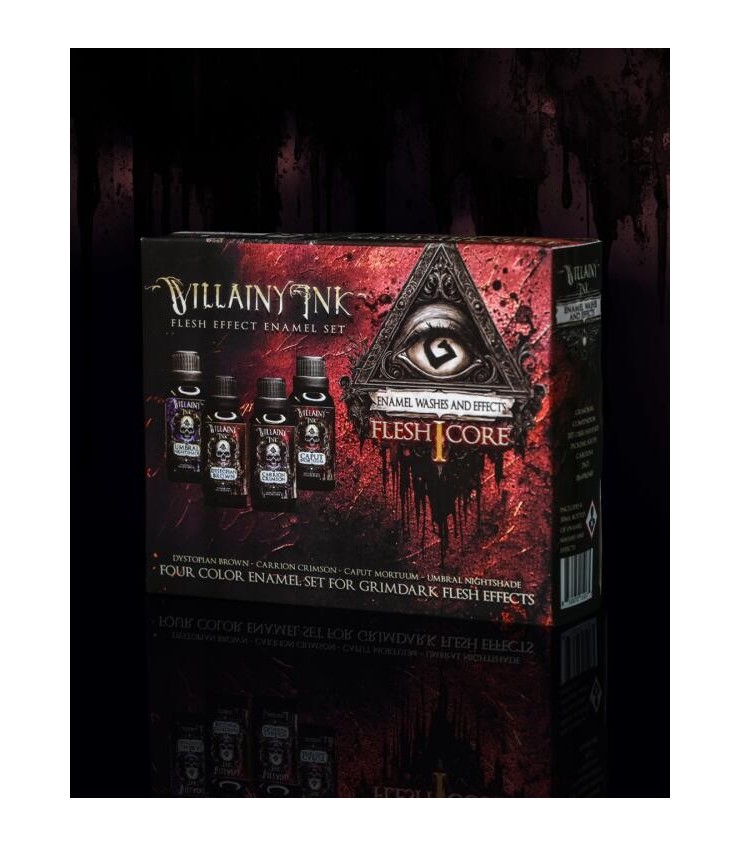 Villainy Ink Flesh Core Set (4x30 mL)