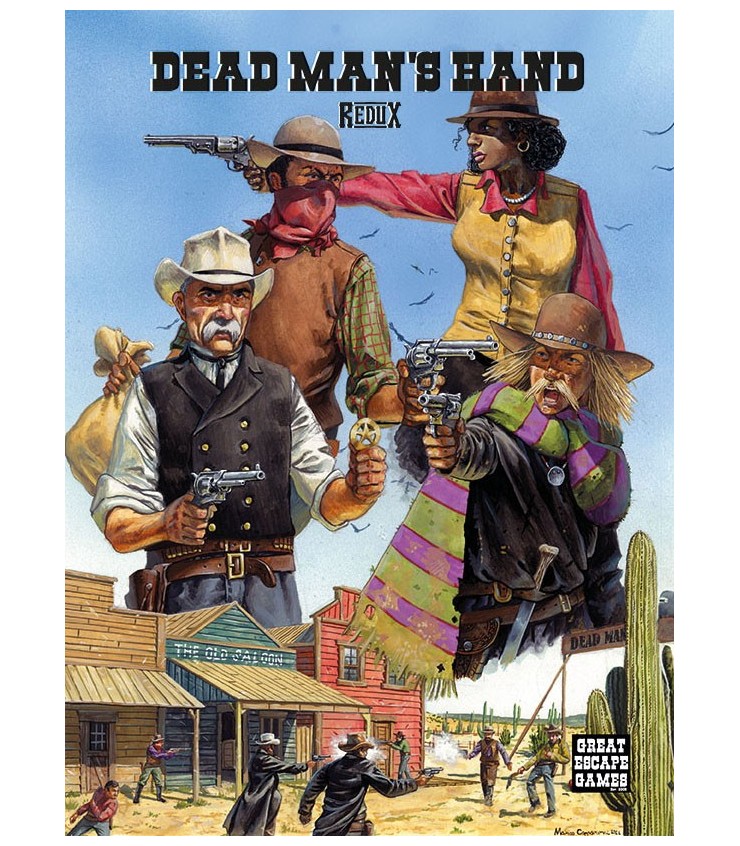 Dead Man’s Hand REDUX Rulebook (Castellano) -- Preorder