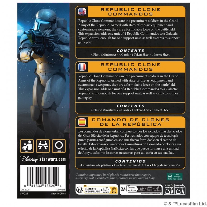 SW Legión: Republic Clone Commandos -- Preorder