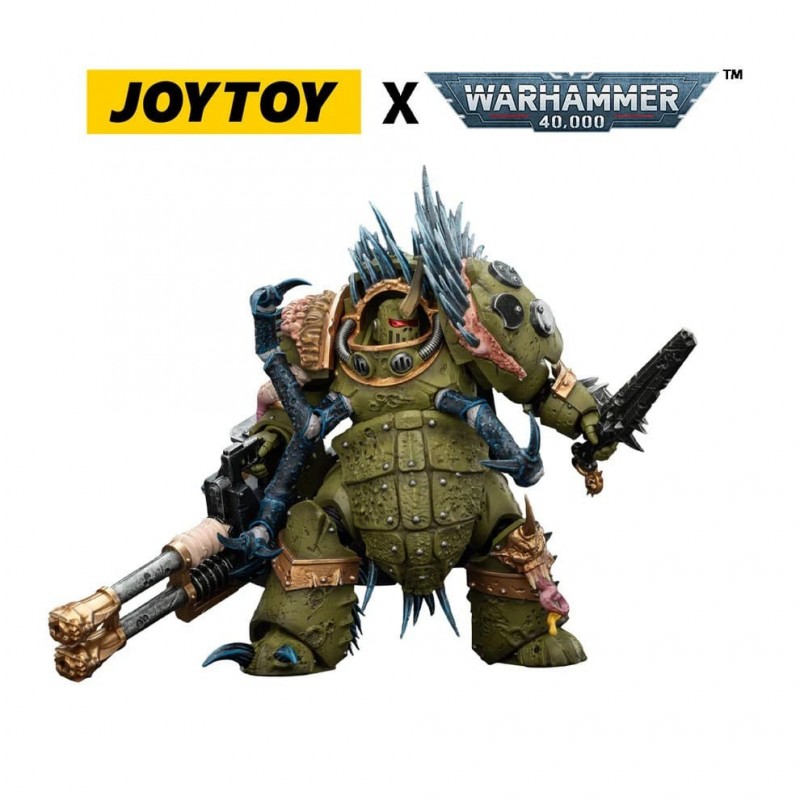 Figura Death Guard Blightlord Terminator 1 with Reaper Autocannon and ...
