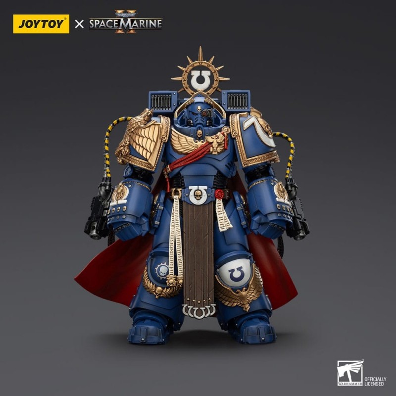 Figura Ultramarines Marneus Calgar Chapter Master with MKX Gravis ...