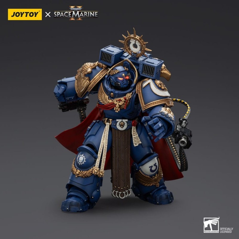 Figura Ultramarines Marneus Calgar Chapter Master with MKX Gravis ...