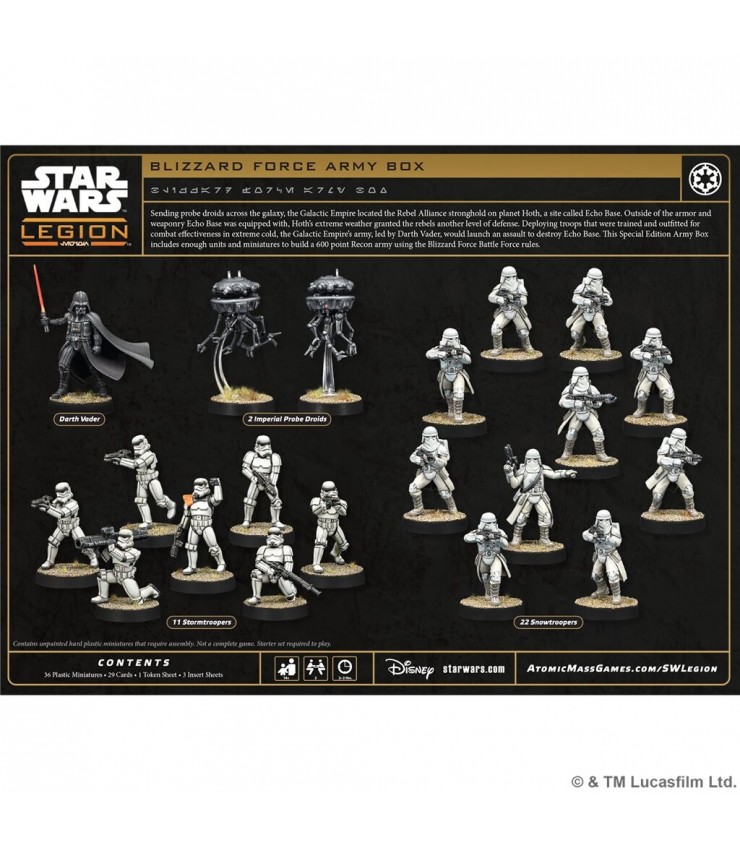 SW Legión: Blizzard Force Army Box -- Pre-pedido
