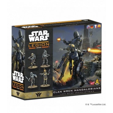 SW Legión: Clan Wren Mandalorians