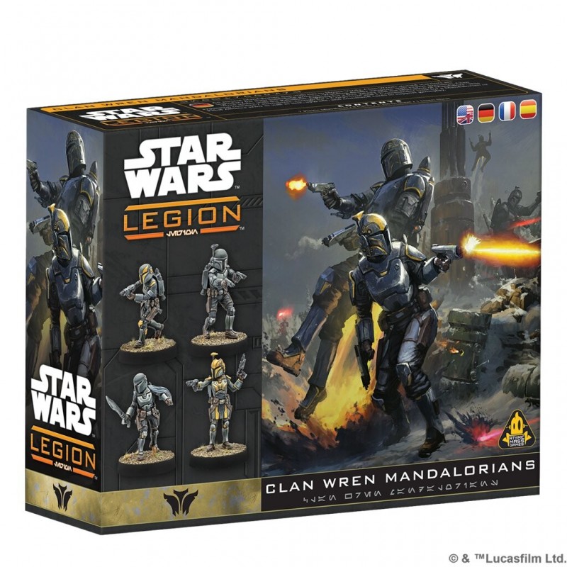 SW Legión: Clan Wren Mandalorians