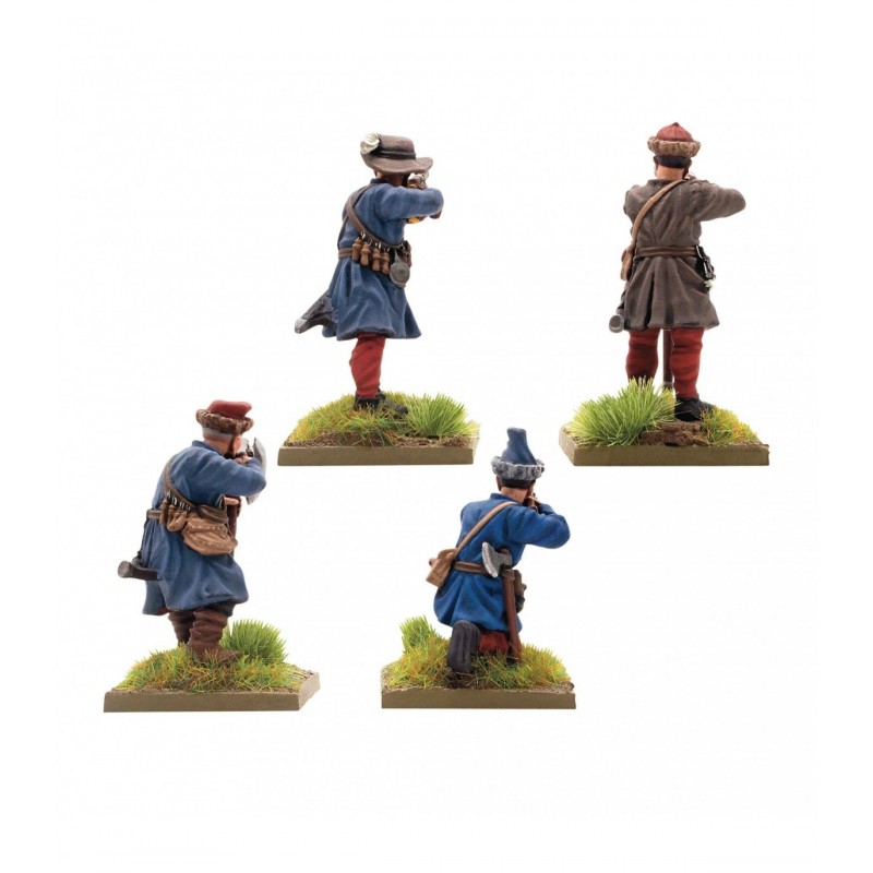 Polish-Lithuanian Commonwealth Later Infantry with Muskets Firing